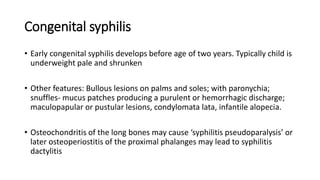 bacterial sexually transmitted diseases in the tropics | PPT