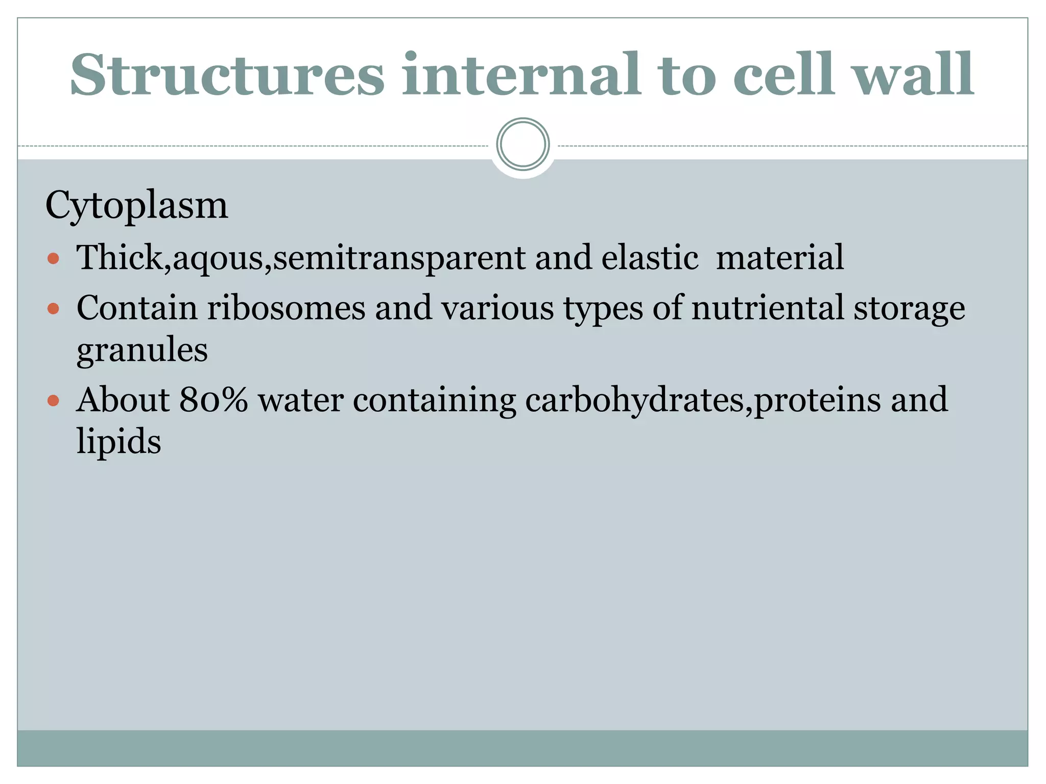 Bacterial structures and their functions | PPTX