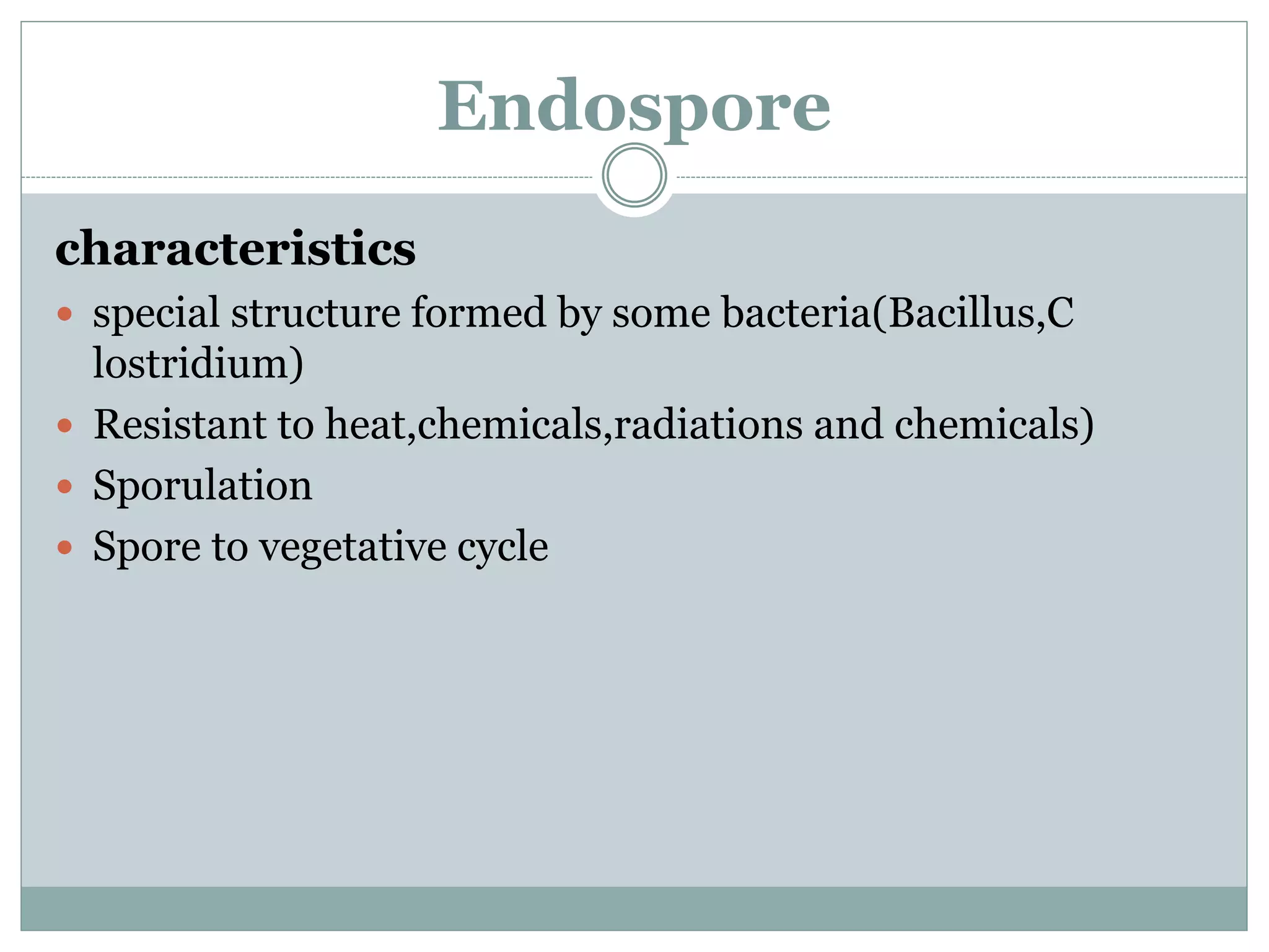 Bacterial structures and their functions | PPTX