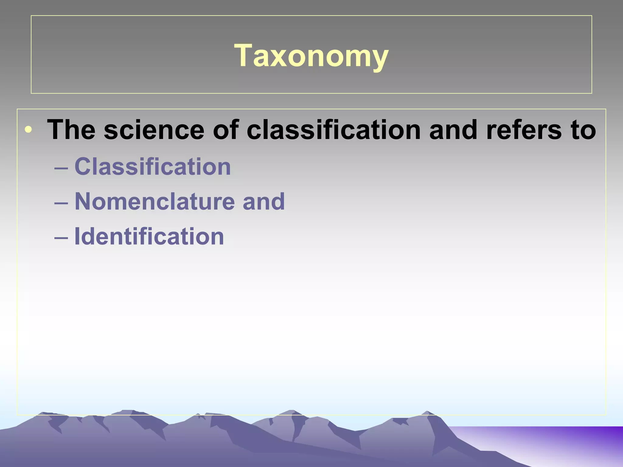 Bacterial taxonomy | PDF
