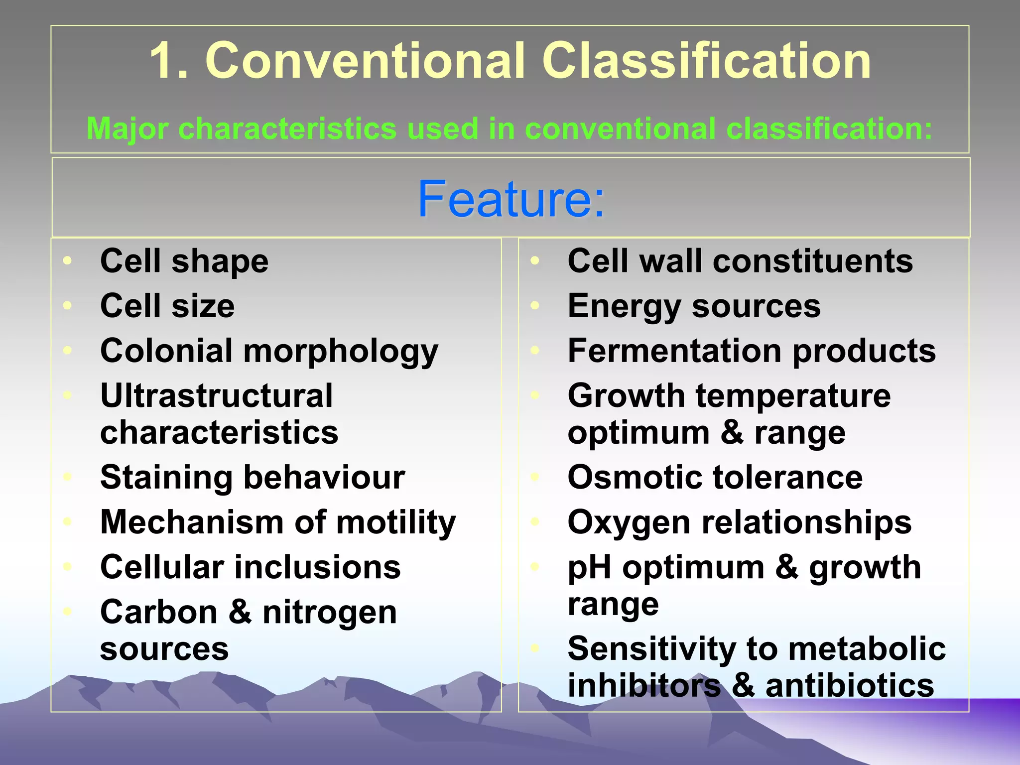 Bacterial taxonomy | PDF