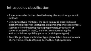 Bacterial taxonomy by Dr. Himanshu Khatri | PPTX