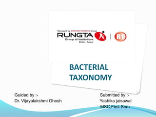 Bacterial taxonomy.pptx