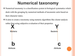 Bacterial taxonomy.pptx | Biological Sciences | Science