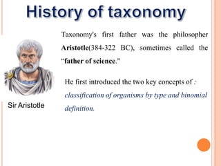 Bacterial taxonomy.pptx | Biological Sciences | Science