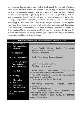 Bacterial Taxonomy Pdf