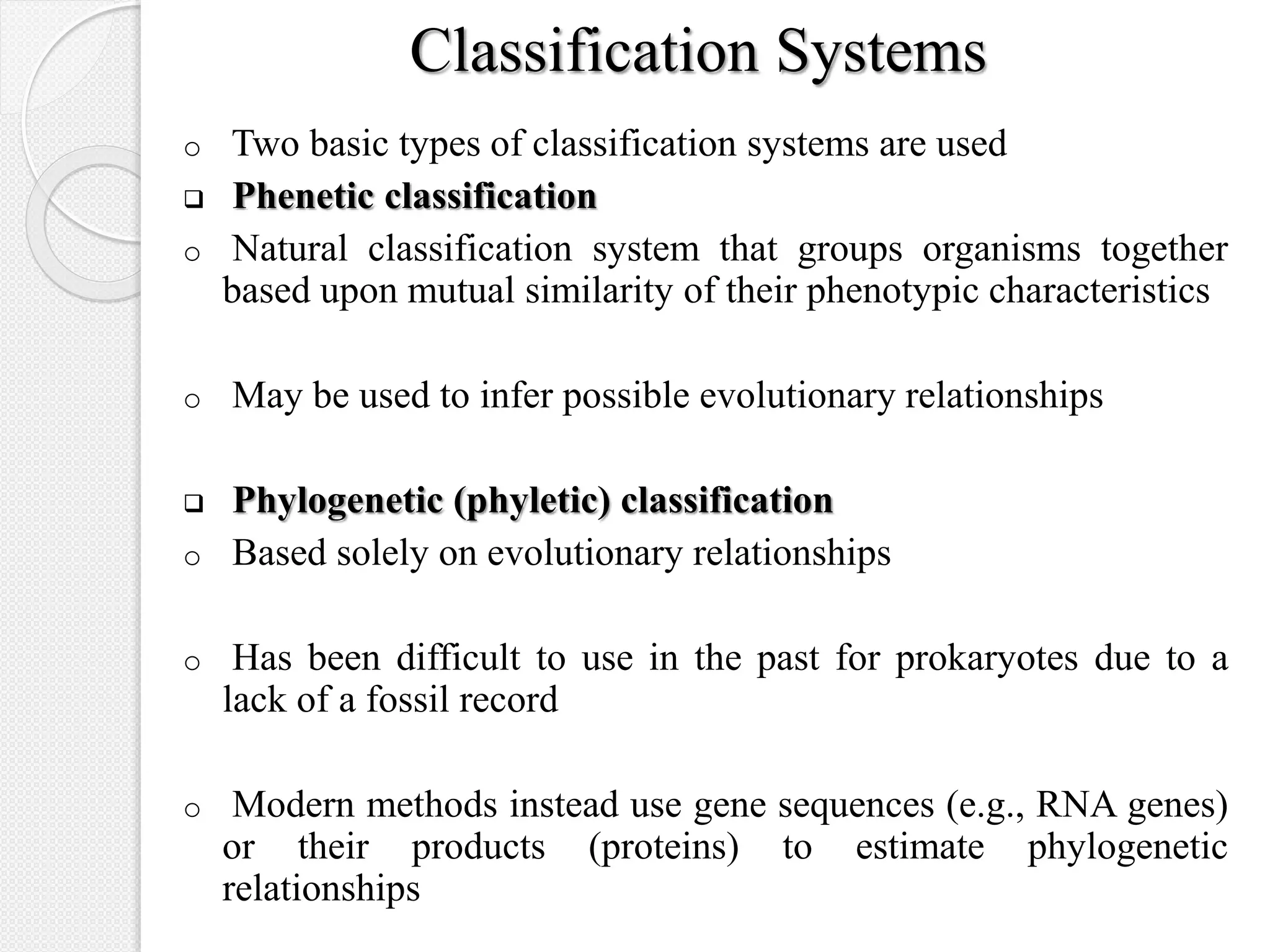 Bacterial taxonomy b sc mlt | PPTX