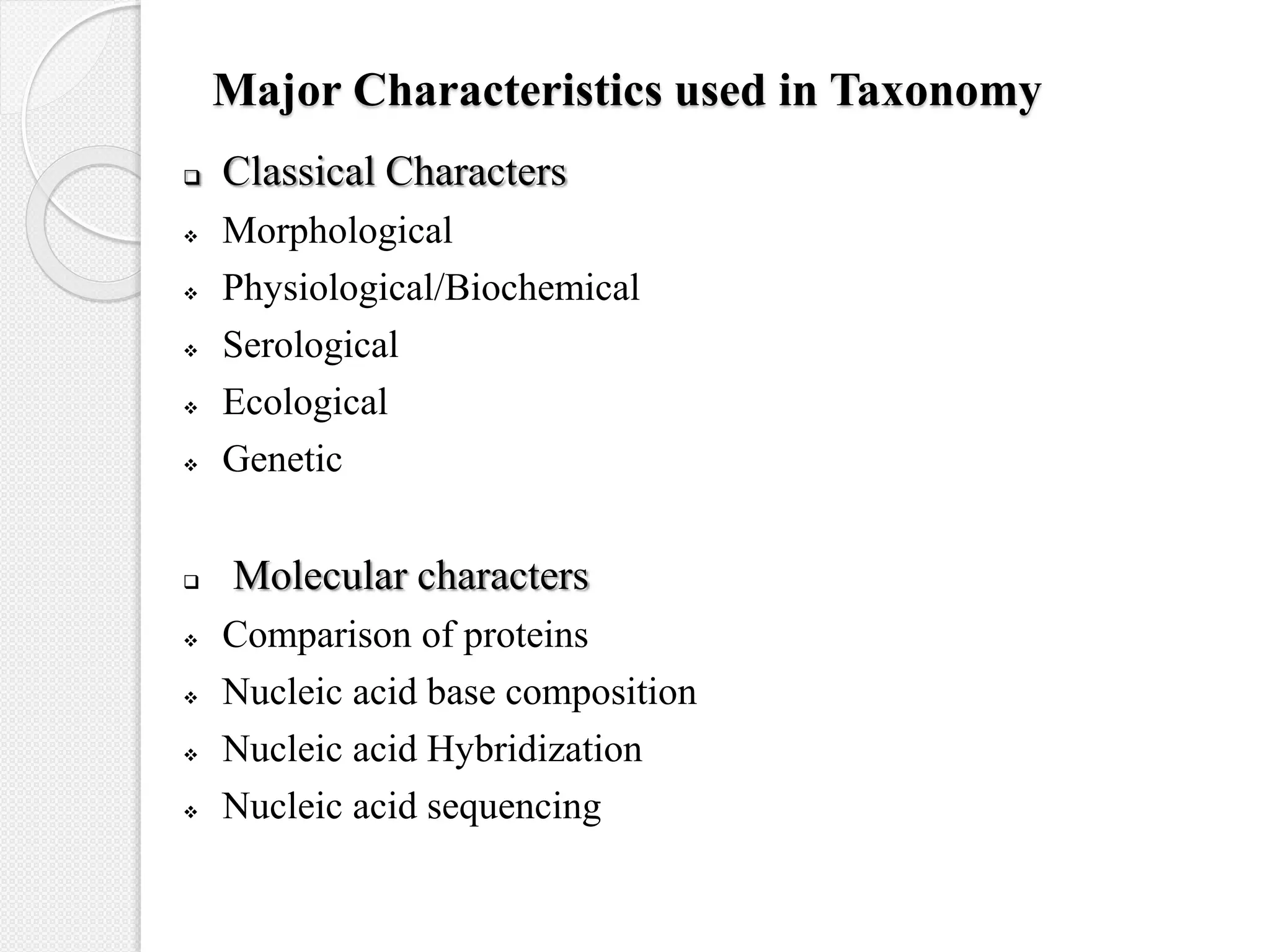 Bacterial taxonomy b sc mlt | PPTX