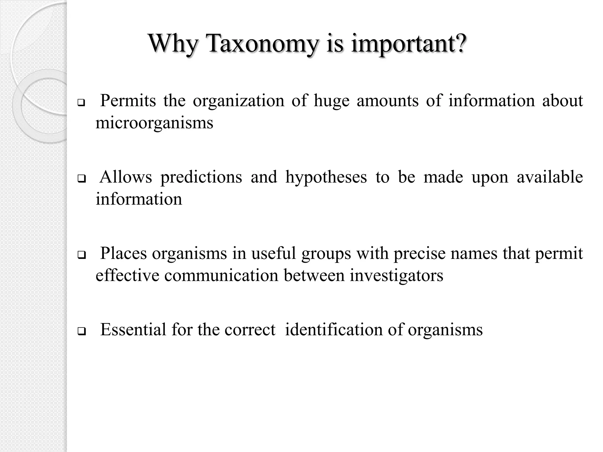 Bacterial Taxonomy B Sc Mlt Pptx