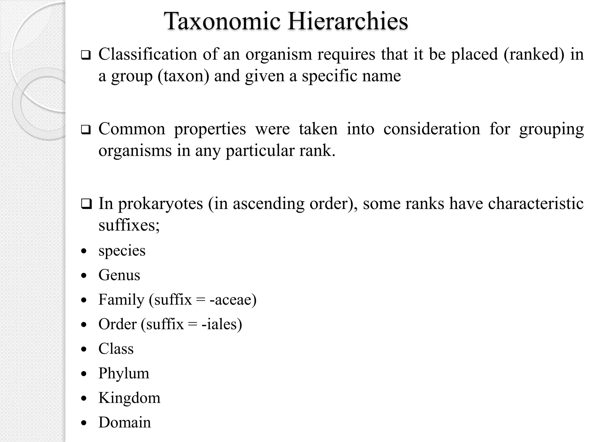 Bacterial taxonomy b sc mlt | PPTX