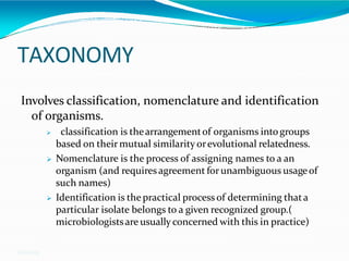 Bacterialtaxonomypixel copy2-131001071958-phpapp01 (1) | PPTX