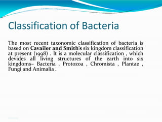 Bacterialtaxonomypixel copy2-131001071958-phpapp01 (1) | PPTX