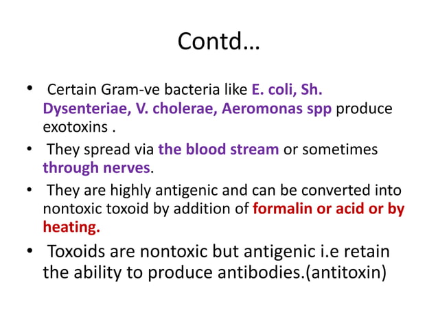 Bacterial toxin and its harmful effect | PPT