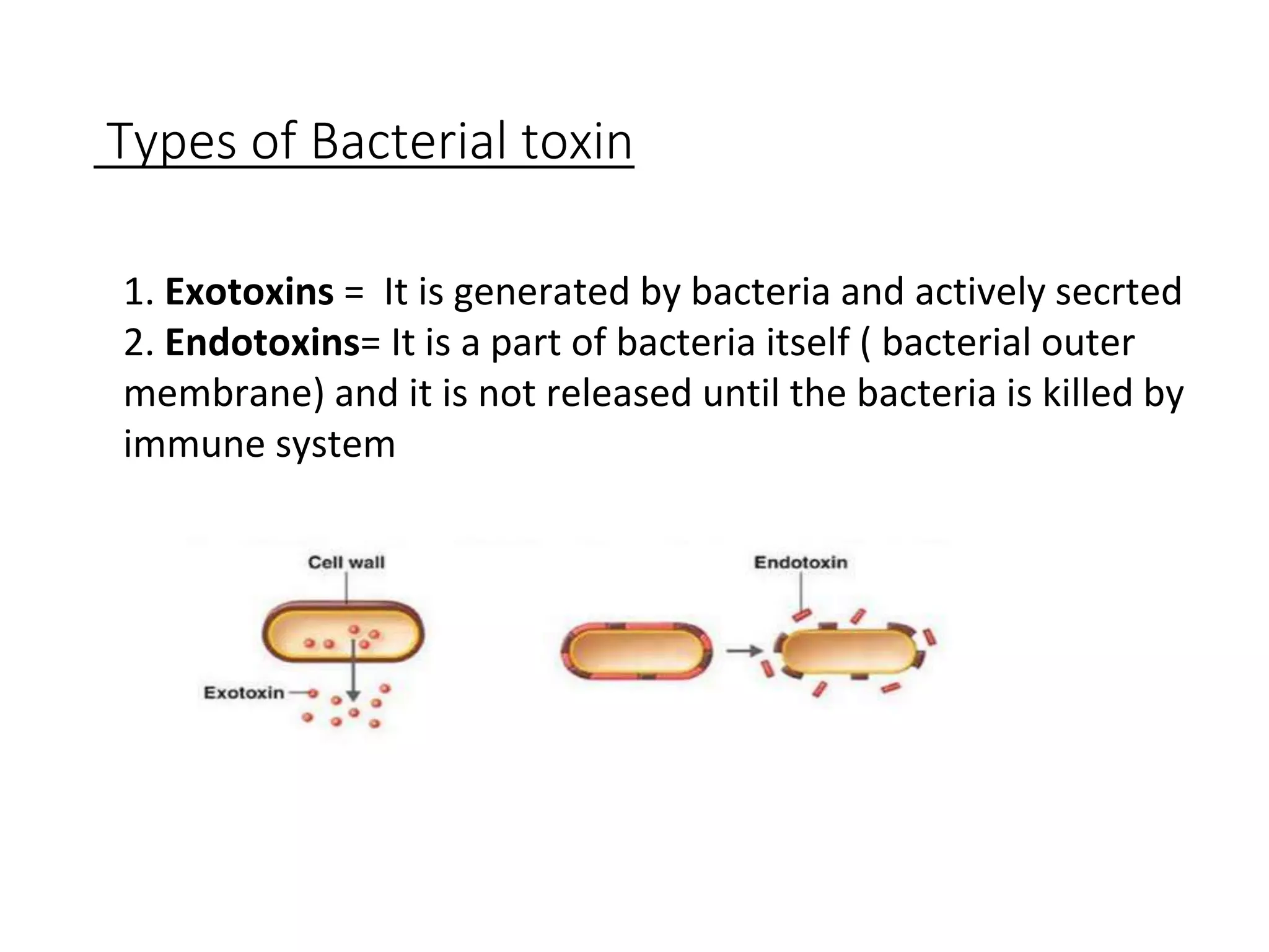 Bacterial toxins | PPTX