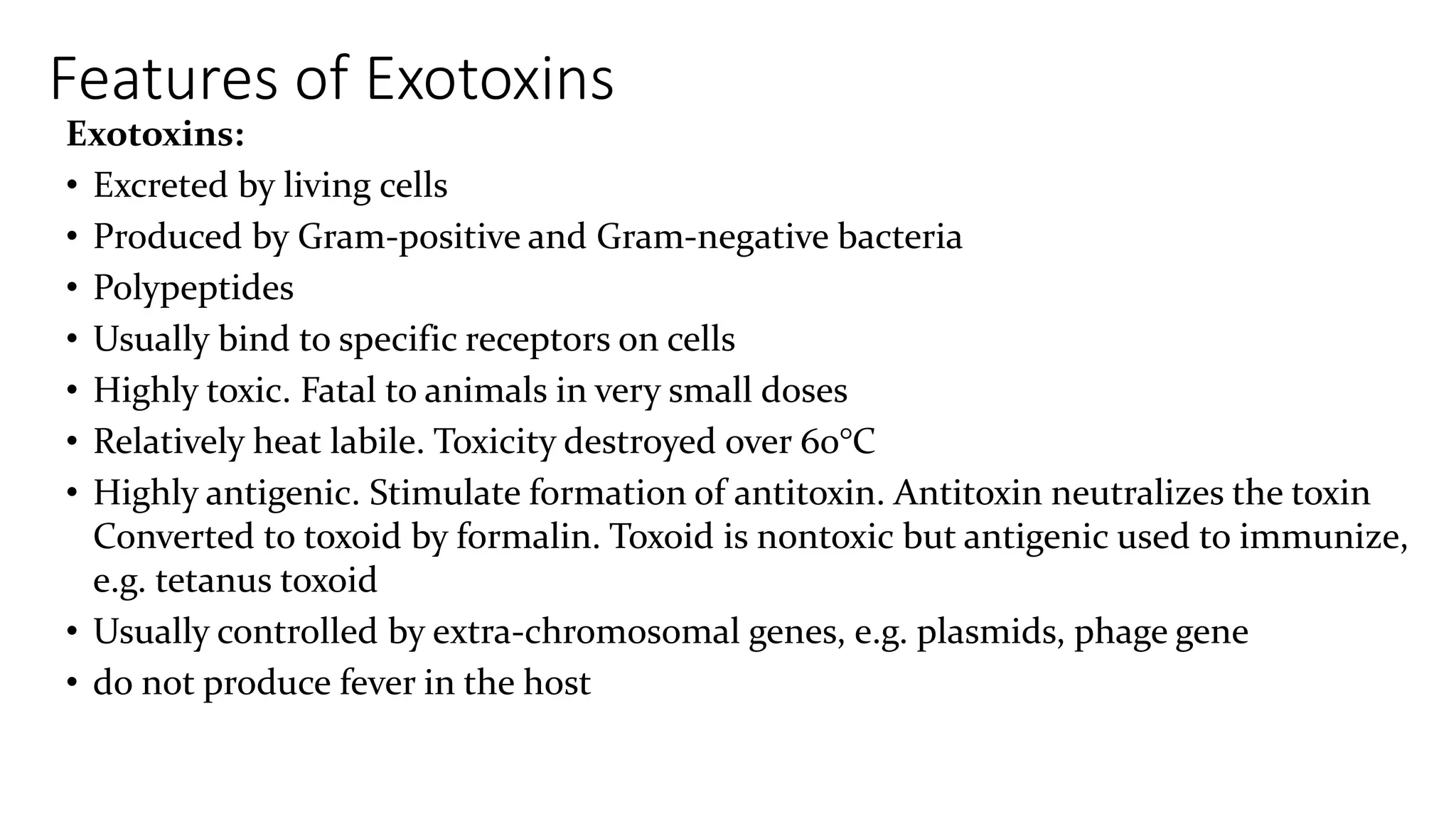 Bacterial toxins | PPTX