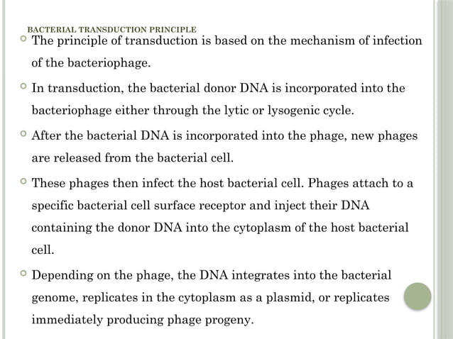 Bacterial Transduction and its types.pptx