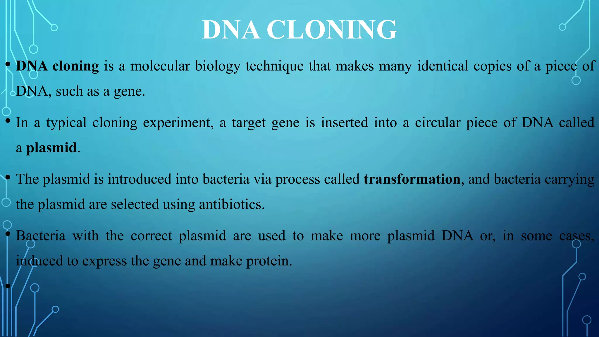 Bacterial transformation | PPTX