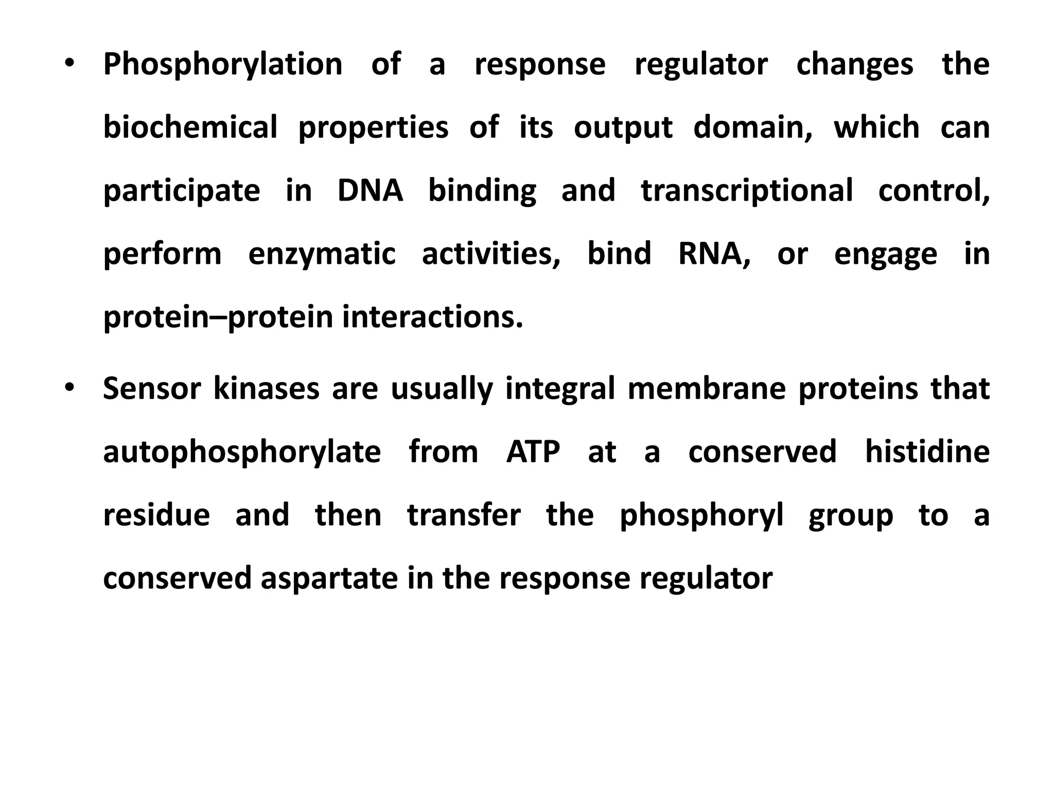 Bacterial two component | PPTX