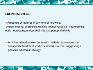 Bacterial uveitis | PPTX