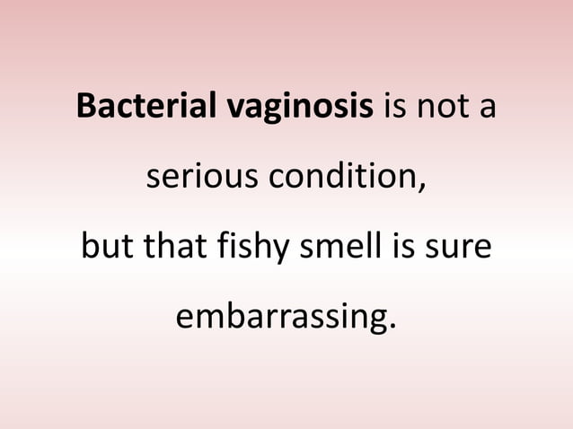Bacterial Vaginosis | PPTX