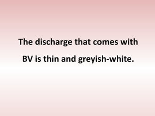 Bacterial Vaginosis | PPTX