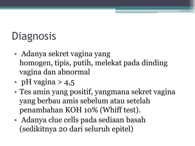 Bacterial vaginosis | PPTX