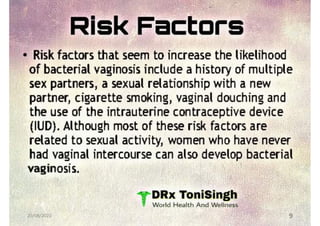 Bacterial vaginosis BV | PDF