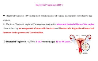 BACTERIAL VAGINOSIS -BV.pptx