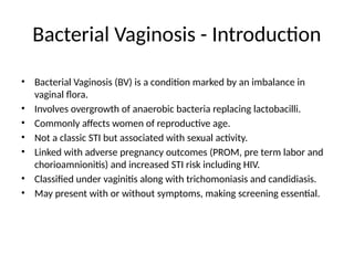 bacterial vaginosis and Vaginal_Infections_Presentation_Final.pptx