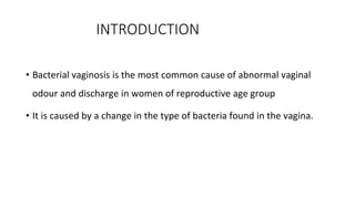 BACTERIAL VAGINOSIS final.pptx