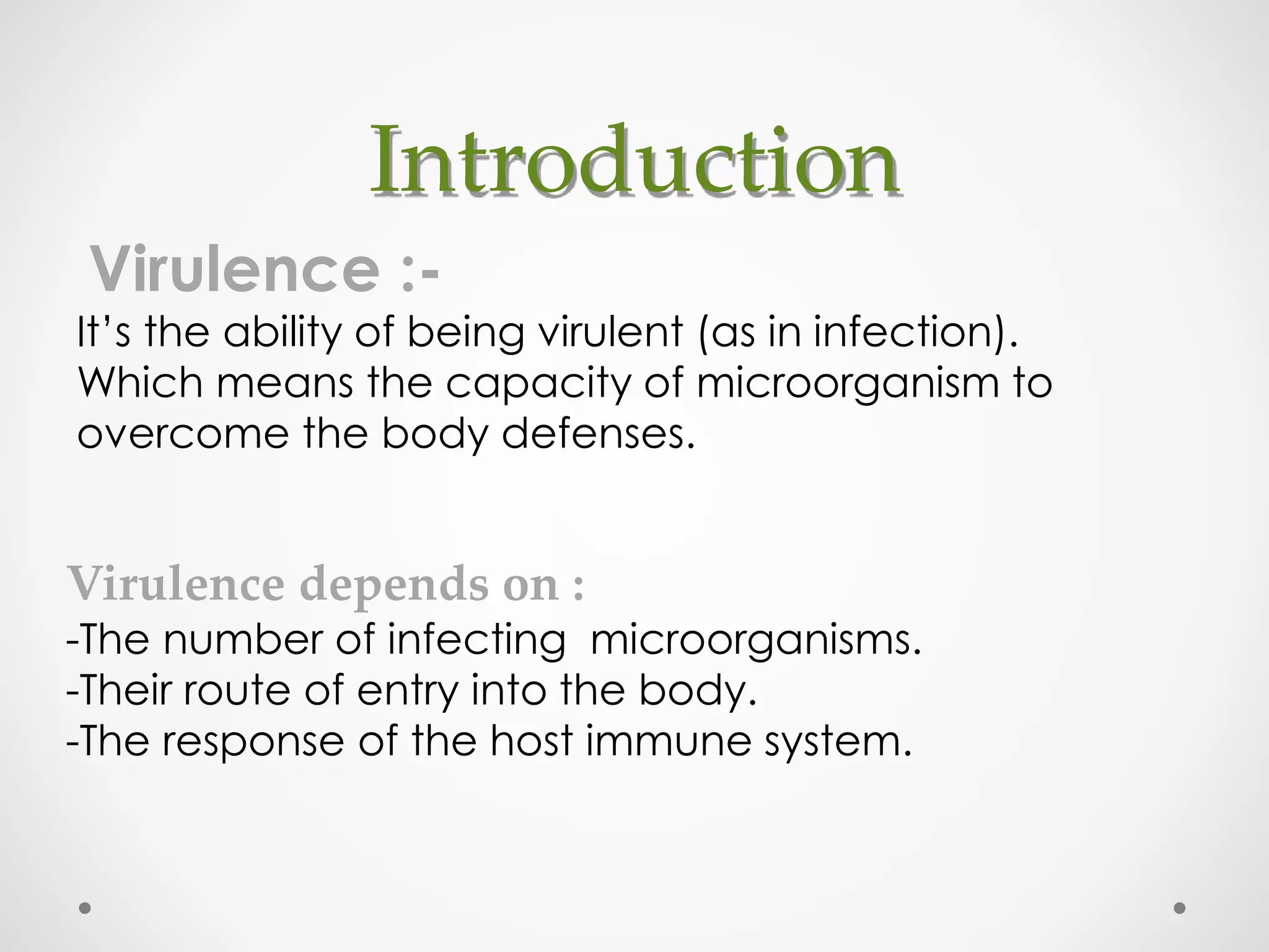 Bacterial virulence factors | PPTX