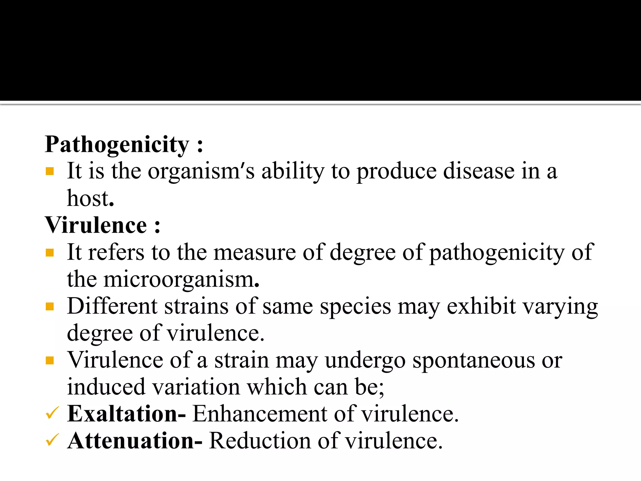 Bacterial virulence | PPTX