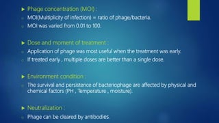 Bacterial virus (Bacteriophage) | PPTX | Genetics | Science