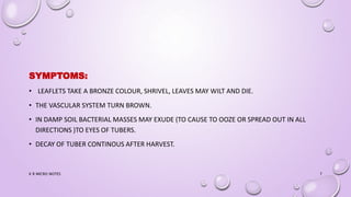 Bacterial wilt and bacterial blight of rice K R.pptx