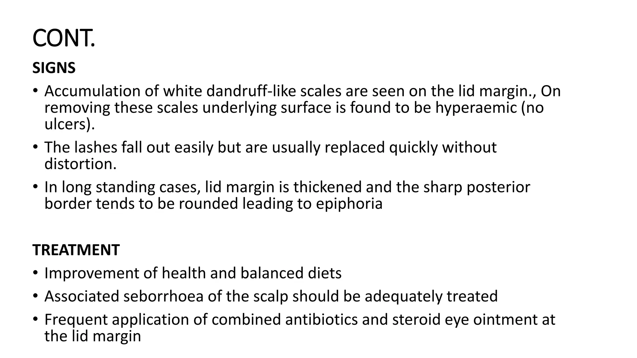 Seminar presentation on Bacteria meibomitis and blepharitis | PPTX