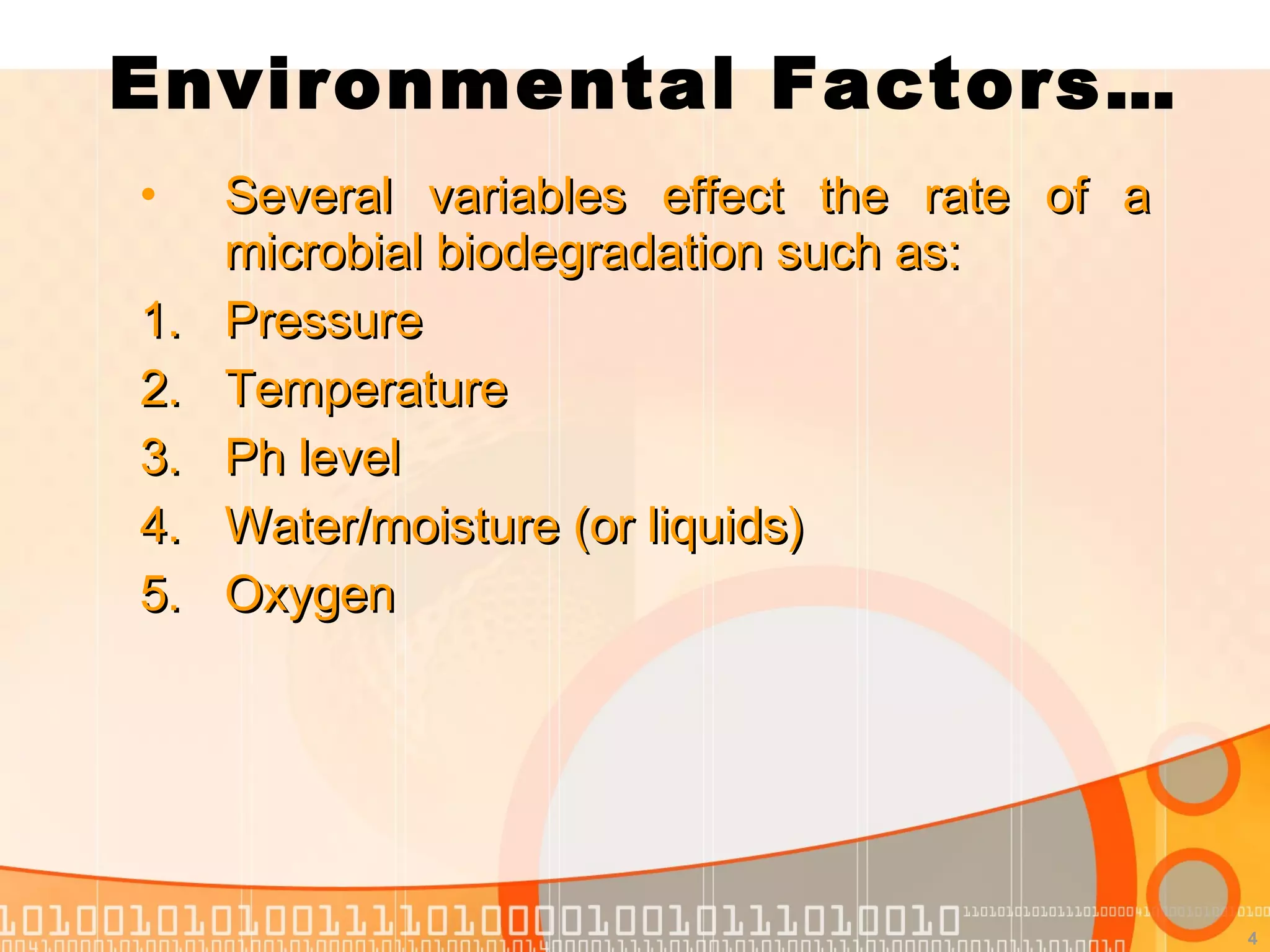 Bacterial & microbial cleaning technology - Explained | PPT
