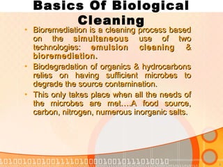 Bacterial & microbial cleaning technology - Explained | PPT