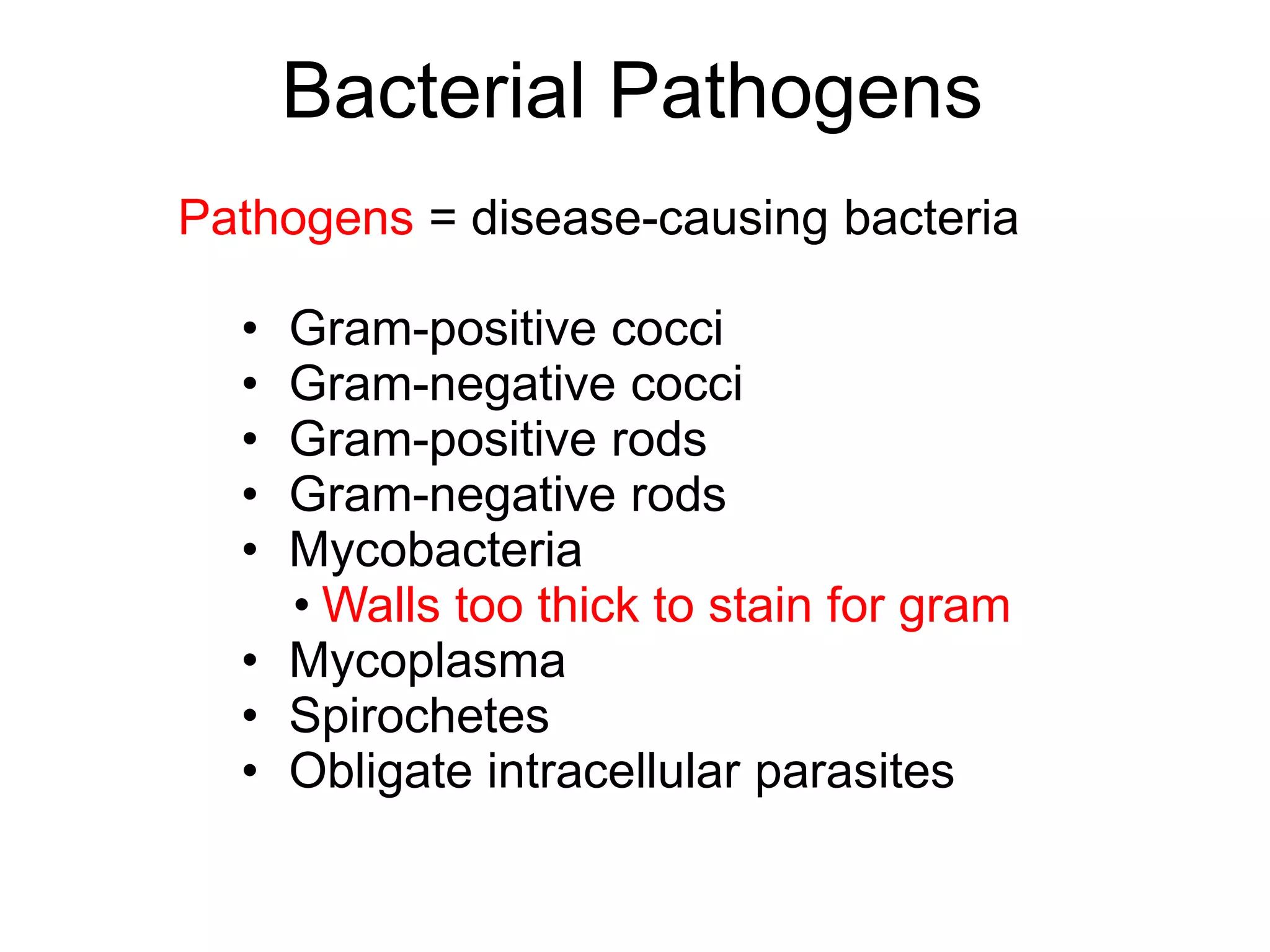 5 - Bacteria Pathogens | PPT