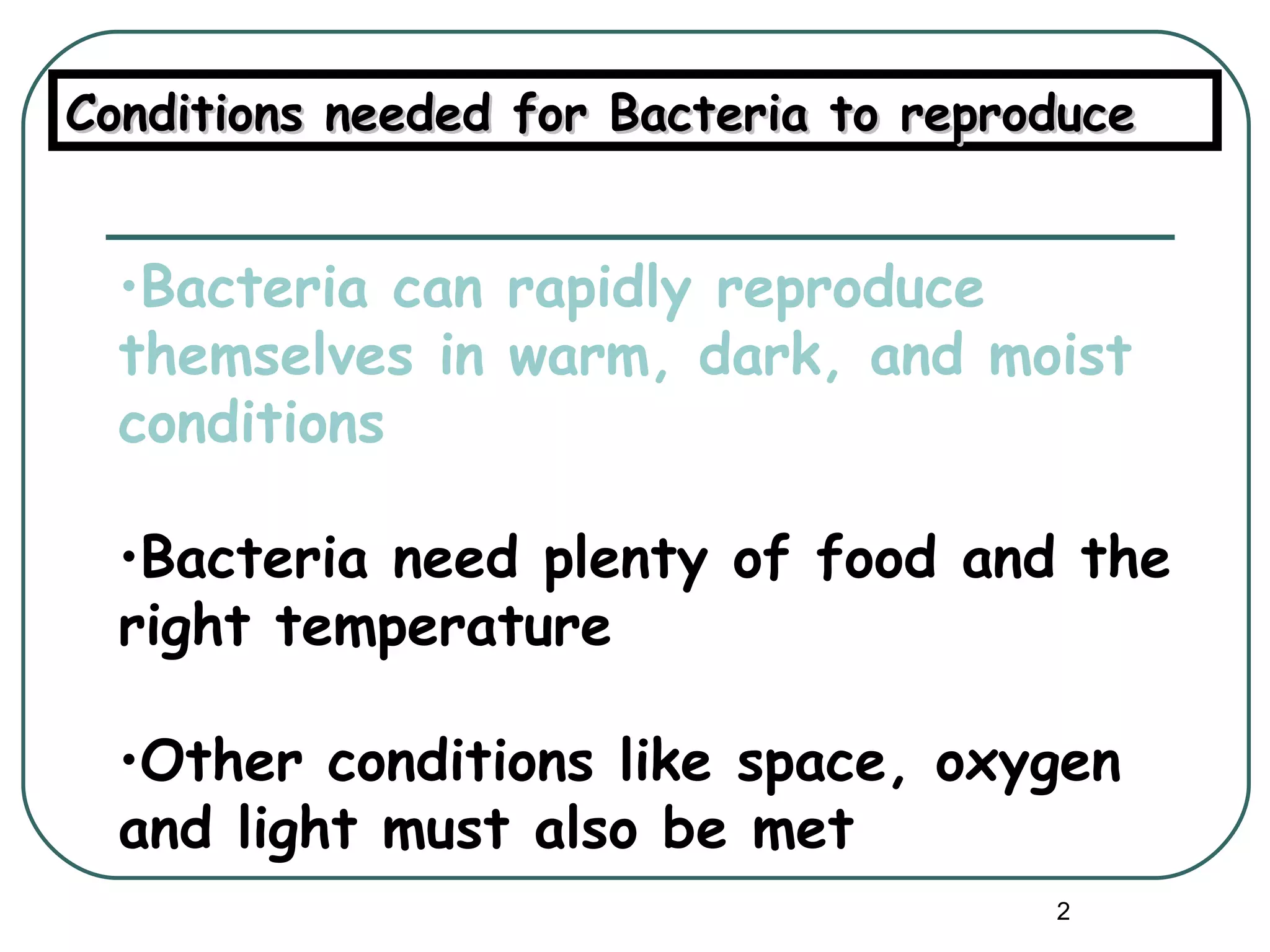 Bacteriareproduction | PPT | Genetics | Science