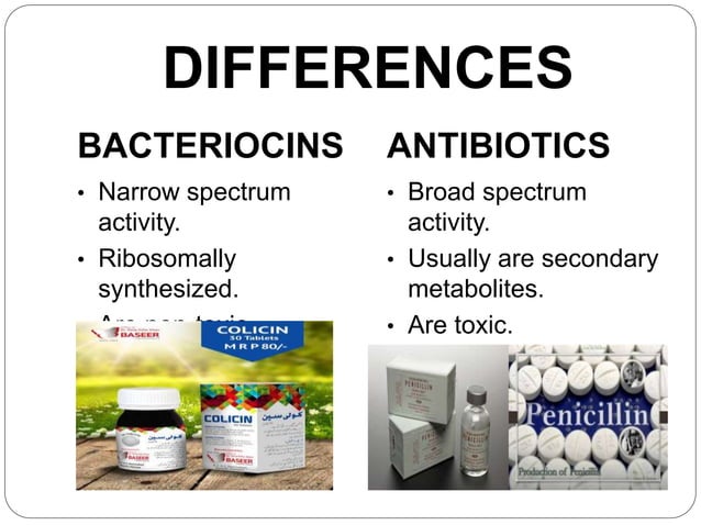 Bacteriocins - An alternative to antibiotics | PPTX