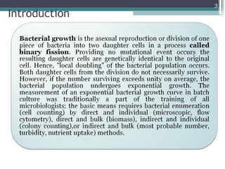 Enumeration of bacteria or bacteriological measurement.pptx