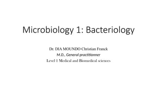 Bacteriology knowing the bacterial cell.pptx