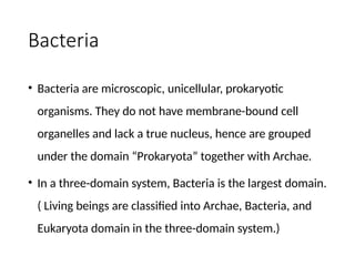 General Bacteriology with bacterial reproduction | PPT
