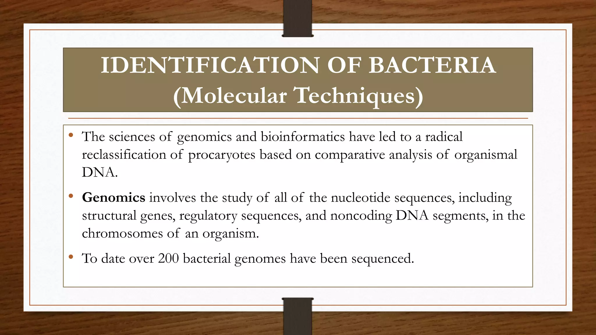 Introduction to Bacteriology | PDF