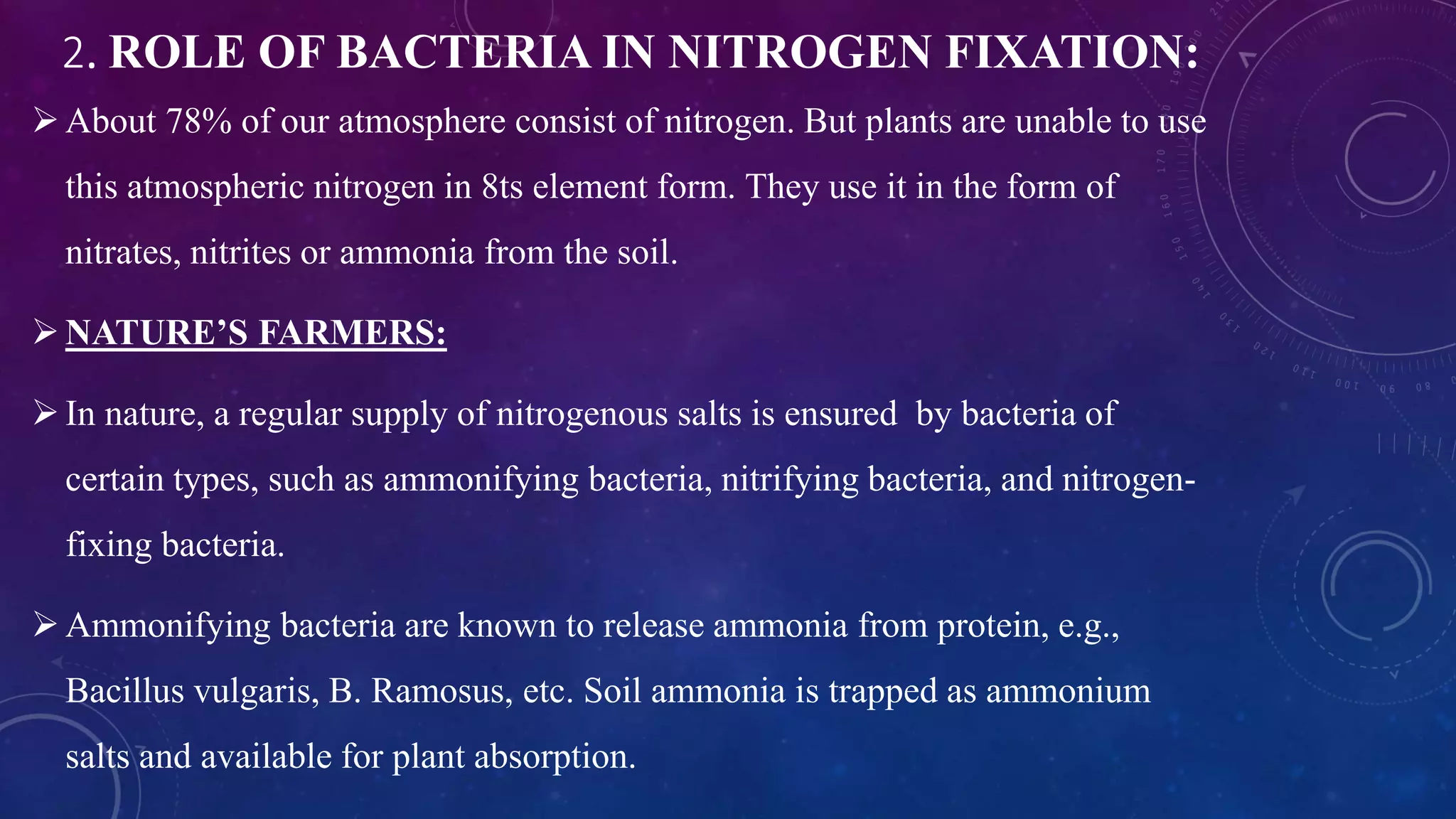 Importance of bacteria in Agriculture | PPTX