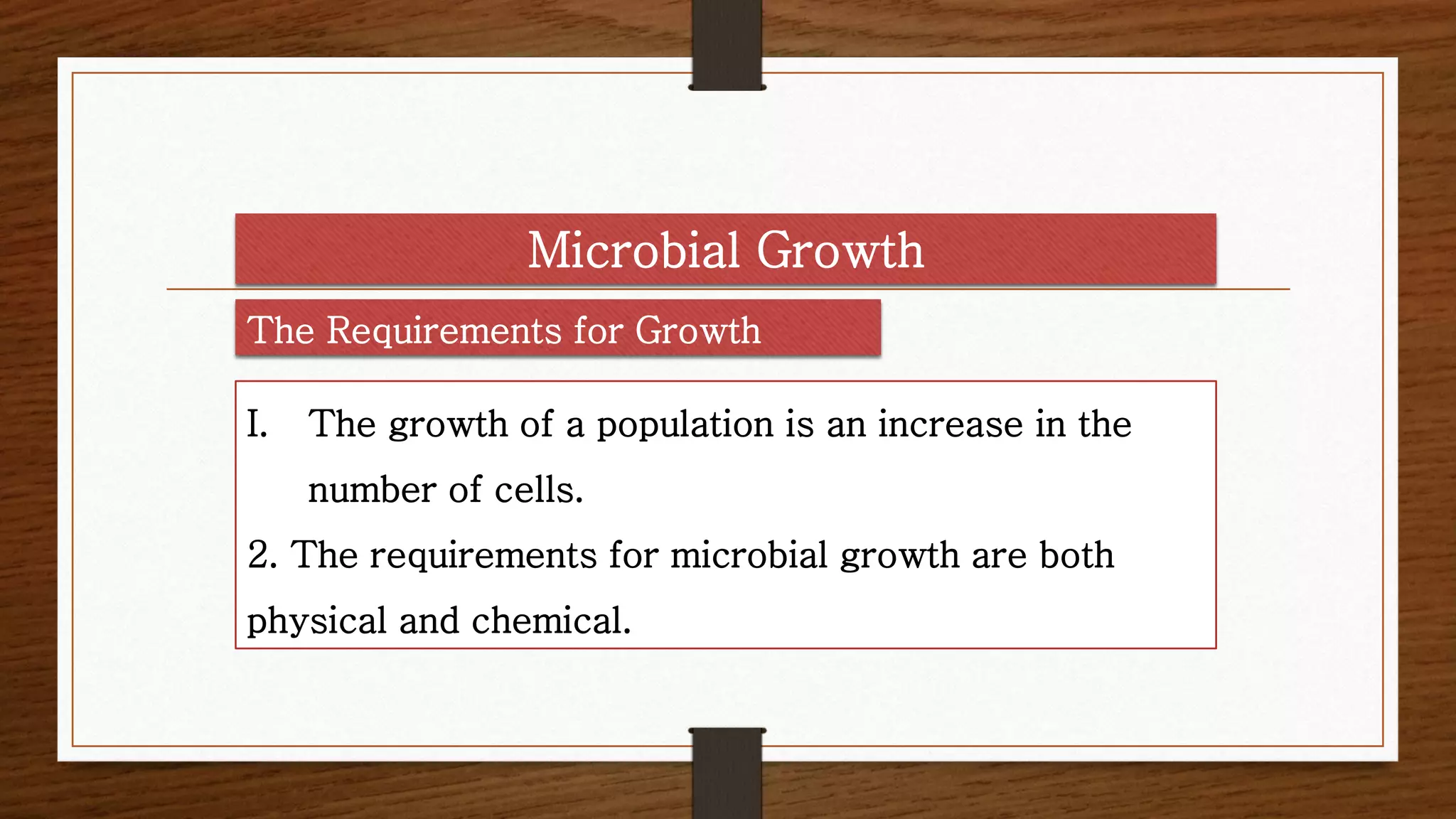 Bacteriology 4, Microbial Growth | PDF
