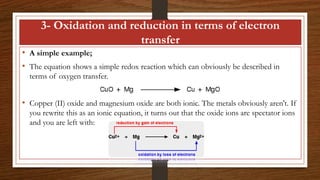 Bacteriology 8, oxidation and reduction | PDF
