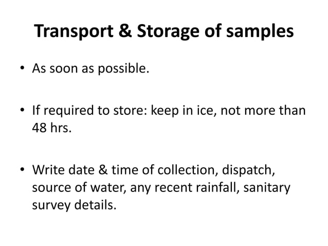 BACTERIOLOGY ANALYSIS OF WATER AND Water Sampling.pptx