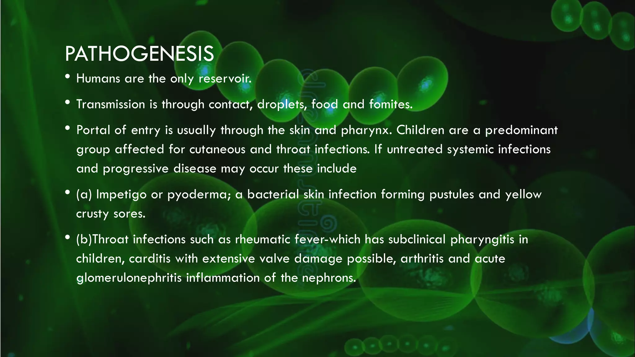 Bacteriology streptococcus pathogens | PPT