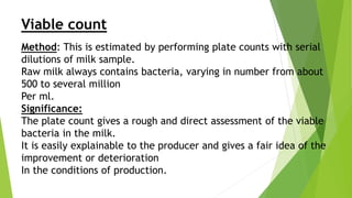 Bacteriology of air and milk | PPTX